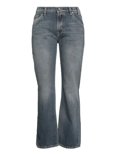NOVEMB3R Wide Leg Jeans - Blue