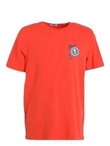 BIKKEMBERGS T-shirt Size Cotton, Elastane - Orange