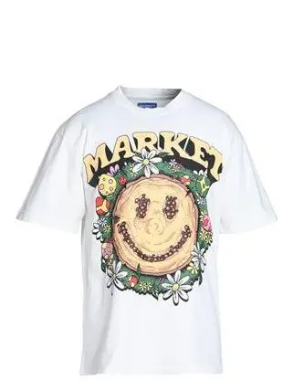 MARKET Smiley Decomposition T-shirt X Smiley T-shirt Size Cotton - White