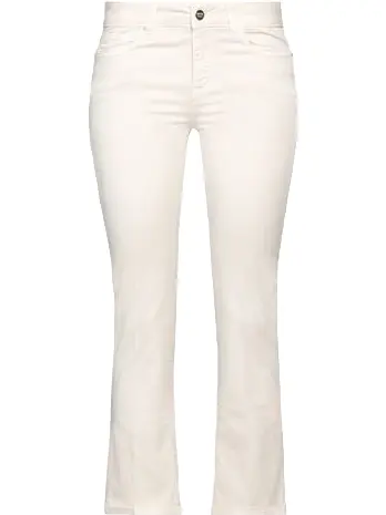 FRACOMINA Flared Twill Pants - Beige