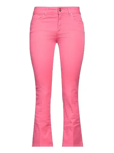 FRACOMINA Flared Twill Pants - Pink