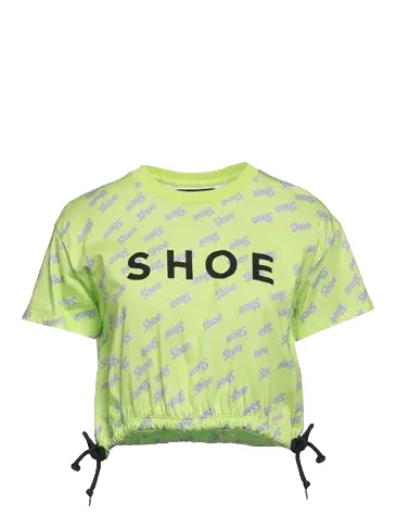 SHOE Cotton Logo T-shirt - Acid Green