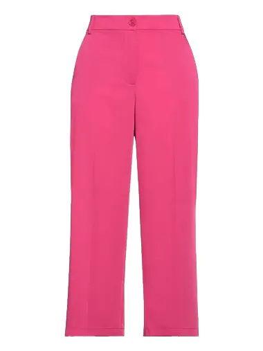 SOALLURE Straight Leg Trousers - Magenta