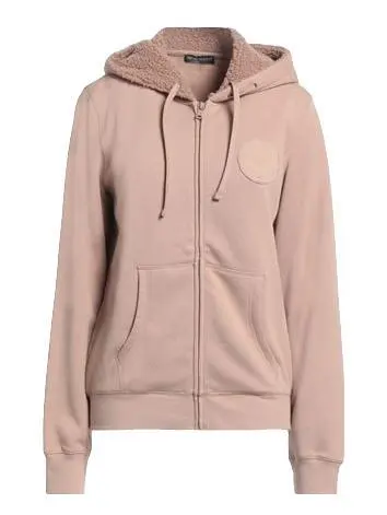 Emporio Armani Cotton-blend Fleece Sweatshirt - Beige