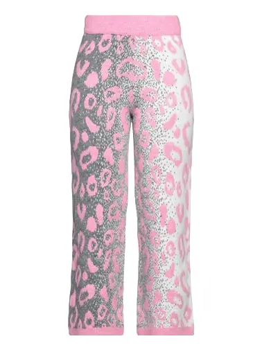 DIMORA Flared Knit Pants - Pink