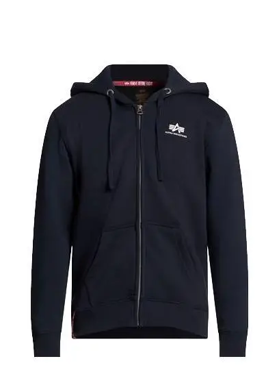 Alpha Industries Full Zip Hoodie - Navy