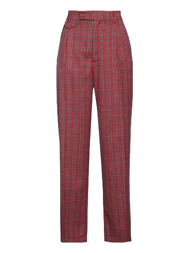 VICOLO Tapered Leg Pants - Red