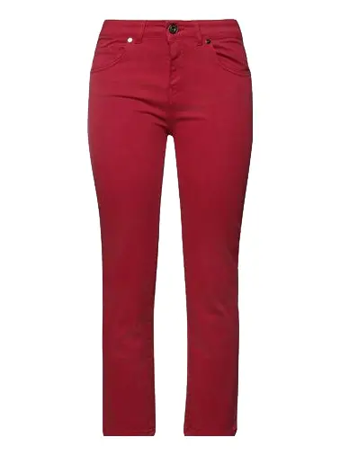 ANNA RACHELE Skinny Fit Pants - Red