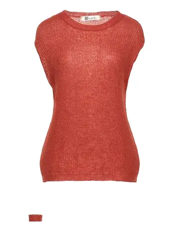 EBARRITO Knitted Sweater - Red