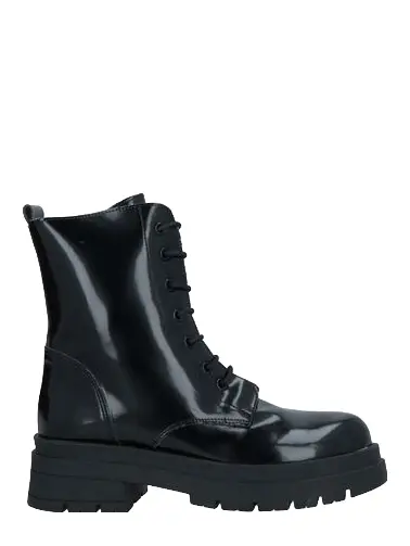 BRAWN'S Ankle Combat Boots - Black