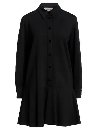 BLANCA VITA Mini Shirt Dress - Black