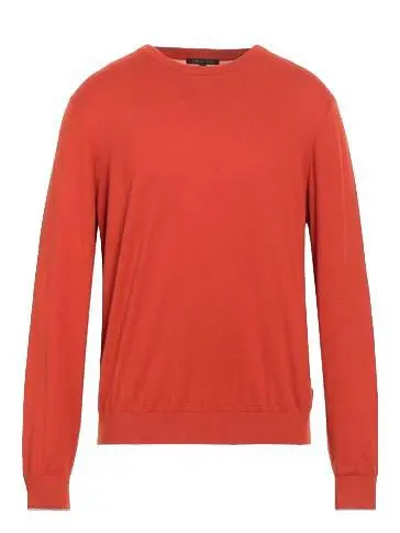 Armani Exchange Sweater In Cotton, Cashmere, Polyamide, And Elastane - Red