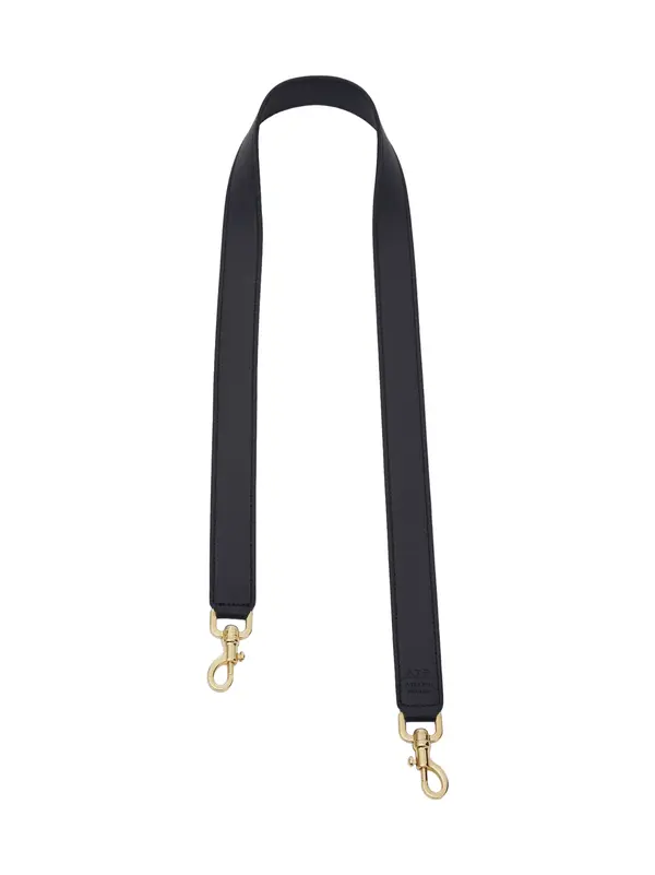 ATP ATELIER Galdo Leather Shoulder Strap - Black