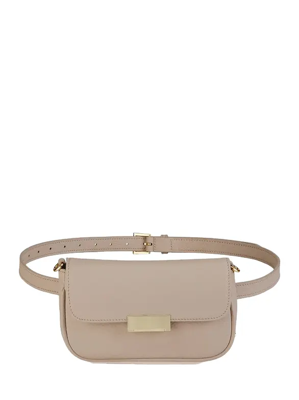 Gigi New York Crossbody Belt Bag - Natural