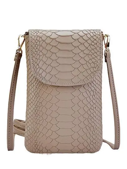 Gigi New York Emmie Phone Crossbody - Natural