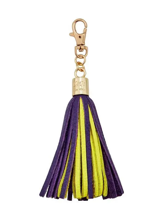 Gigi New York Tassel Bag Charm - Natural