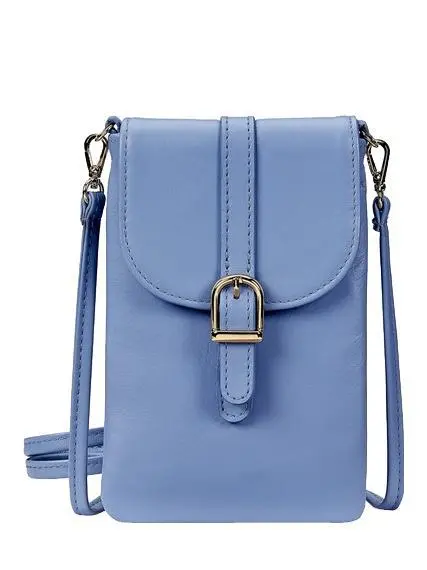 Gigi New York Emmie Phone Crossbody - Blue