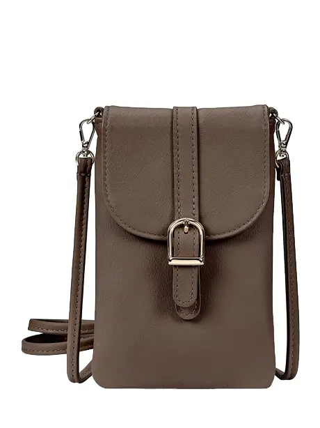 Gigi New York Emmie Phone Crossbody - Natural
