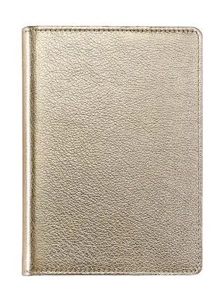 Gigi New York 7 Wire-o-notebook - Metallic