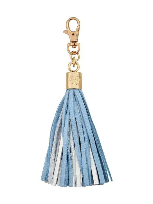 Gigi New York Tassel Bag Charm - Natural
