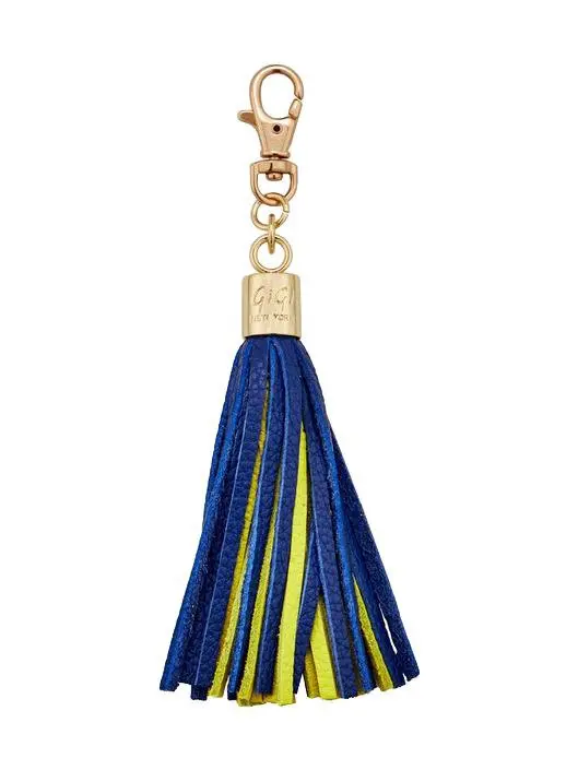 Gigi New York Tassel Bag Charm - Natural