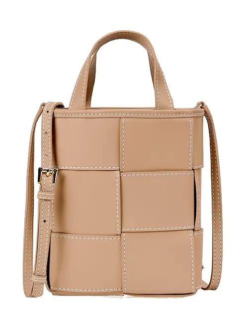 Gigi New York Chloe Mini Shopper - Natural