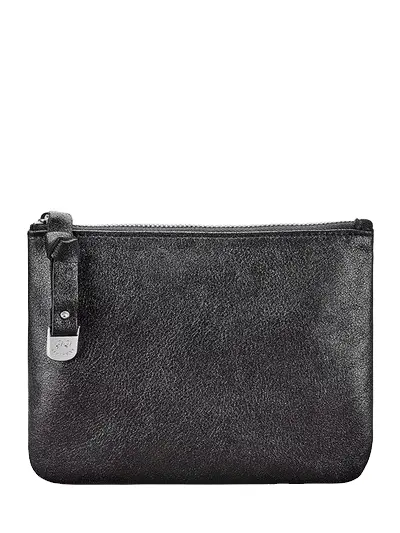 Gigi New York Medium Luna Pouch - Metallic