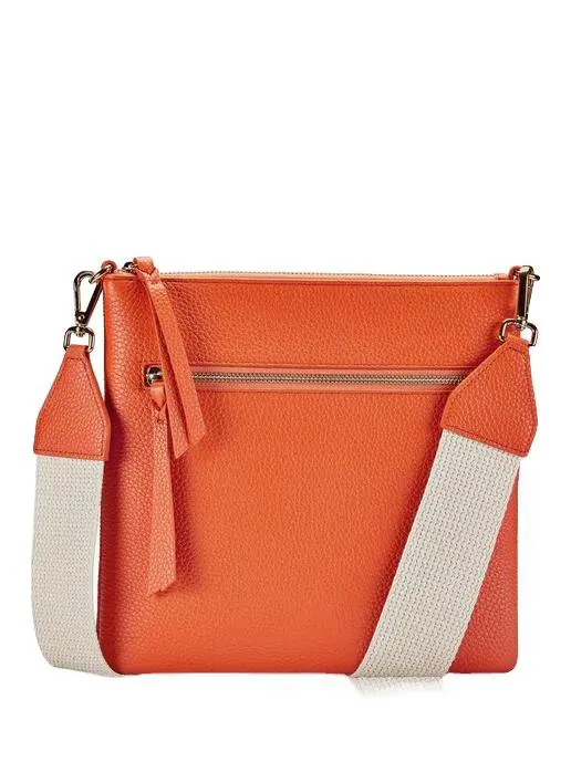 Gigi New York Kit Messenger Bag - Orange