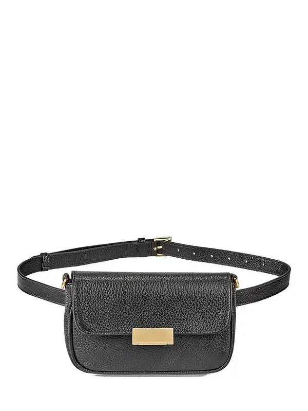 Gigi New York Carrie Crossbody Belt Bag - Black