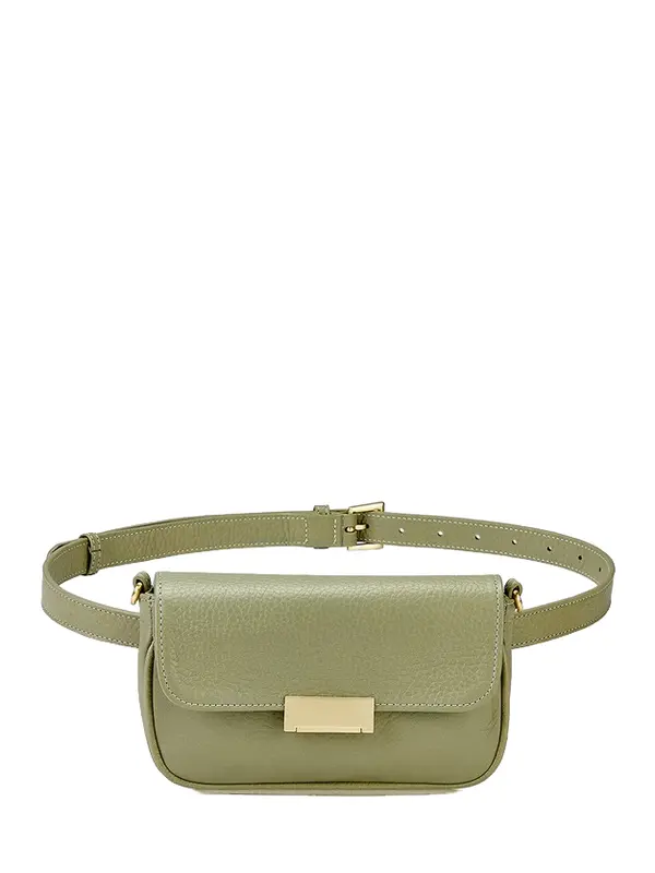 Gigi New York Carrie Crossbody Belt Bag - Natural