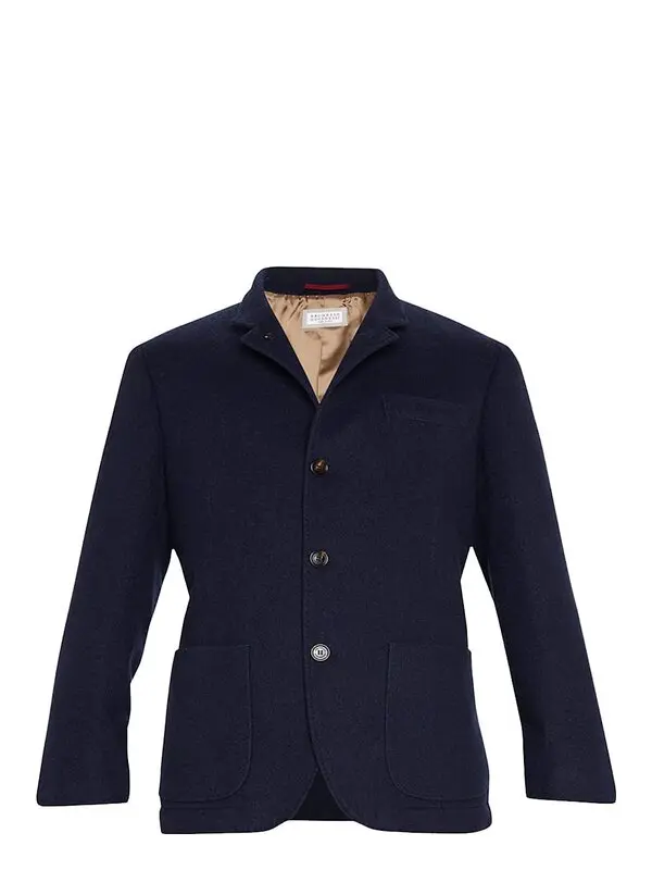 Brunello Cucinelli Cashmere Blazer - Cobalt Blue