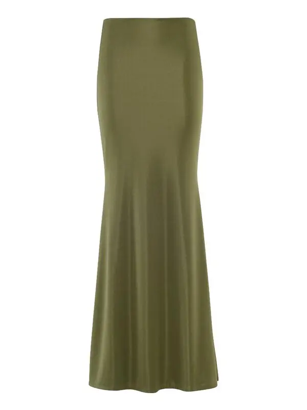 LA SEMAINE Maxi Skirt - Green