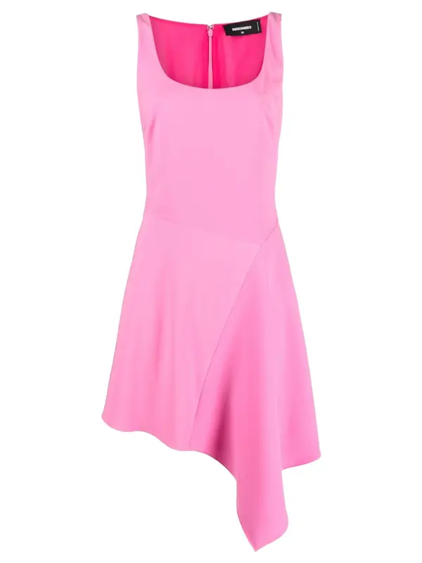 Dsquared2 Asymmetric Minidress - Pink
