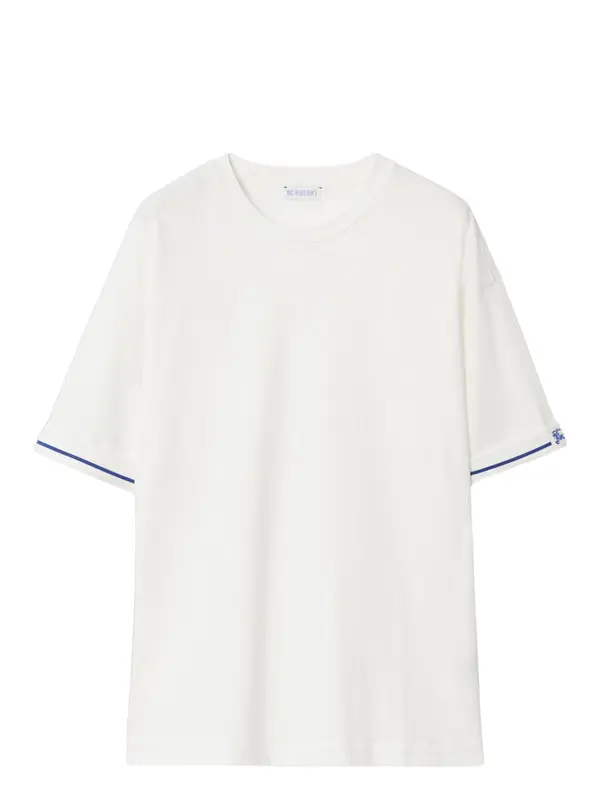 Burberry Short-sleeve Cotton T-shirt - White