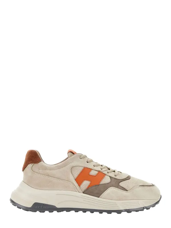 Hogan Hyperlight Panelled Sneakers - Neutrals