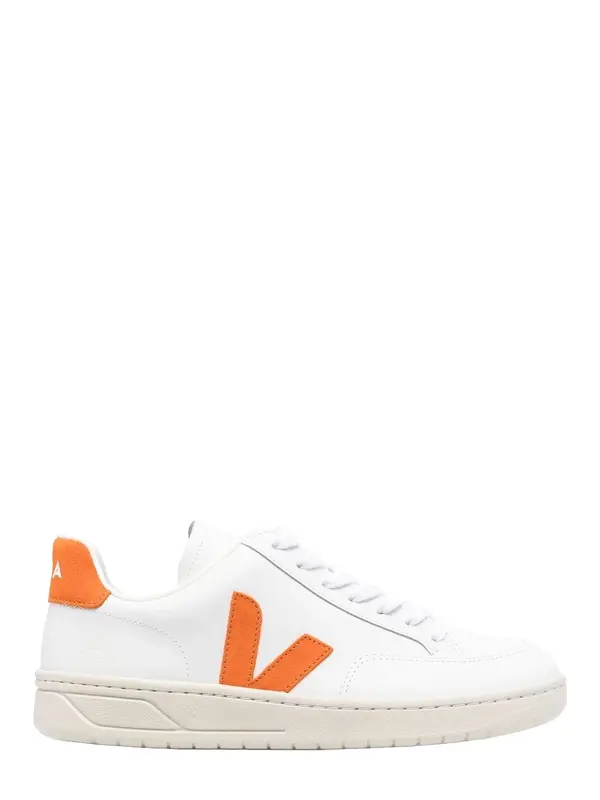 VEJA Logo-patch Lace-up Sneakers - White