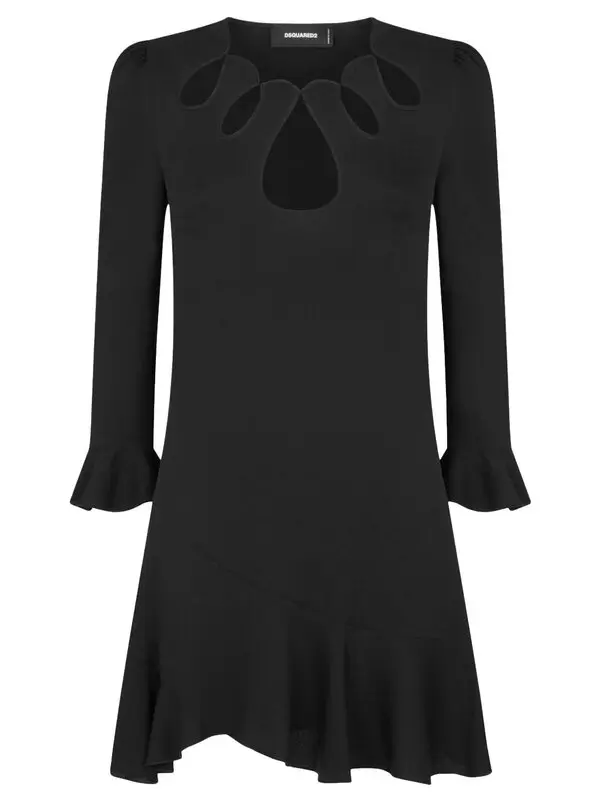 Dsquared2 Cut Out-detail Minidress - Black