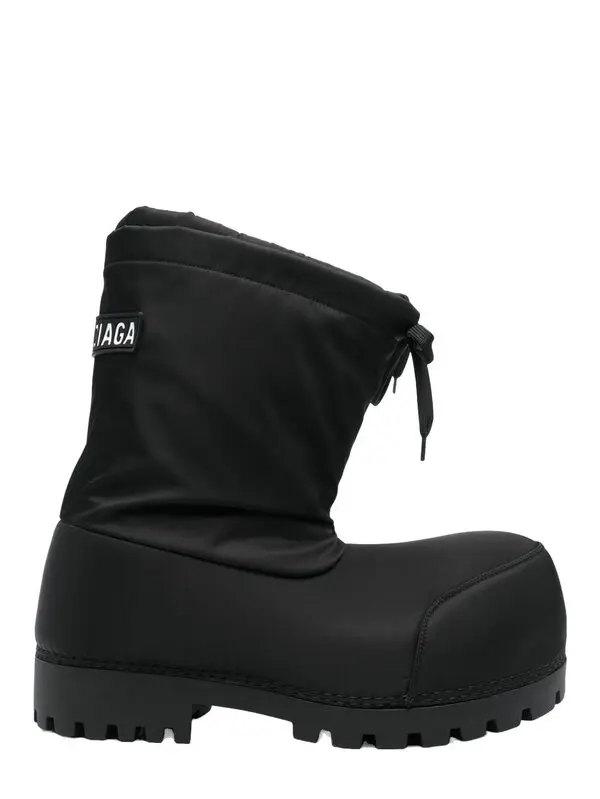 Balenciaga Alaska Low Boots - Black