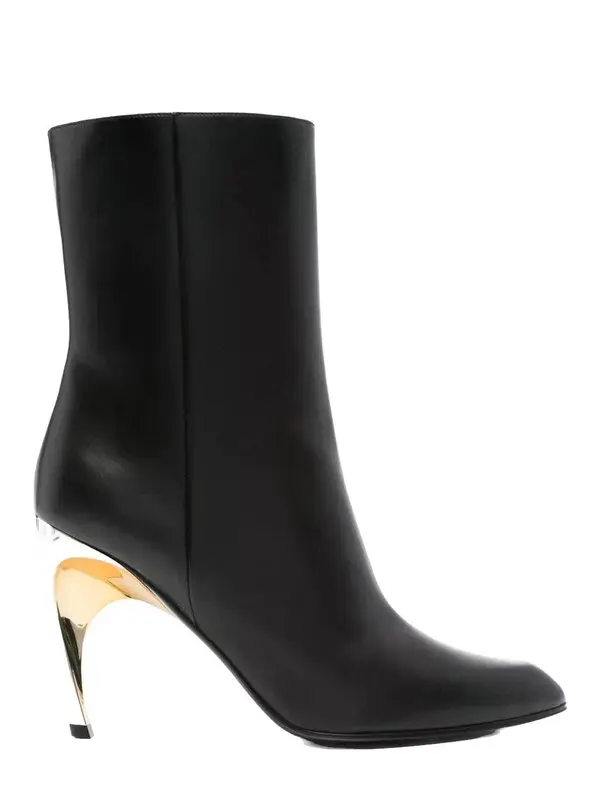 Alexander McQueen 95mm Armadillo Boots - Black