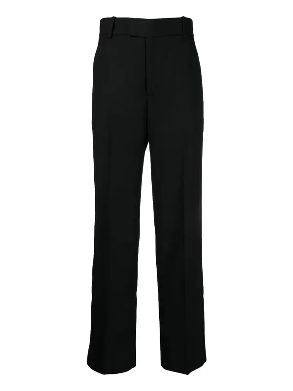 Maison Kitsuné Straight-leg Trousers - Black