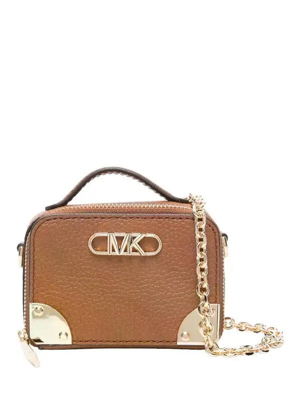 Michael Kors Micro Estelle Cross Body Bag - Brown