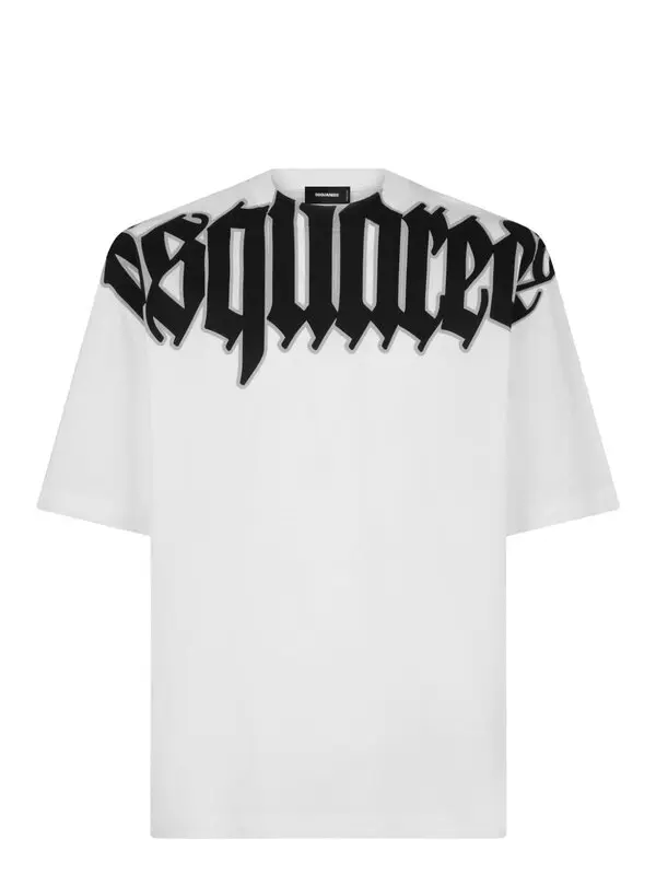 Dsquared2 Logo-print Cotton T-shirt - White