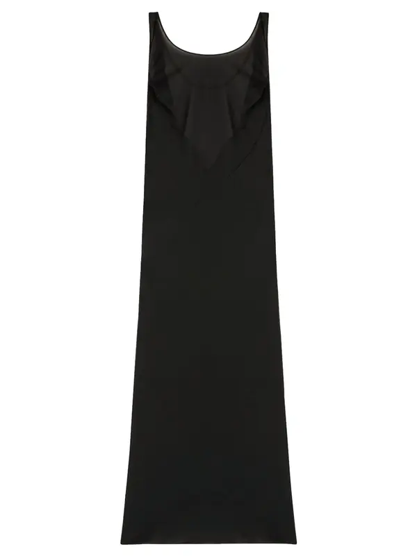 Palm Angels Open-back Maxi Dress - Black