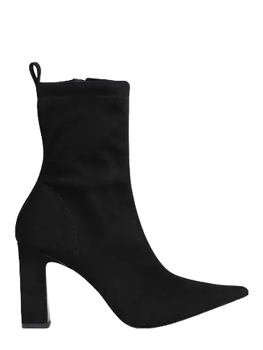 BRUNO PREMI Ankle Boots In Textile Fibers - Black