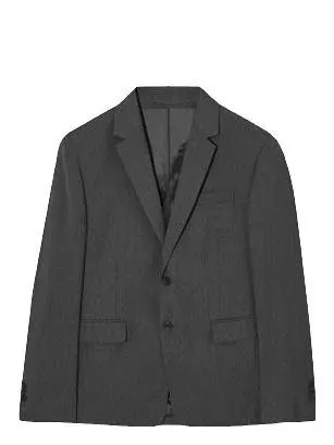 Cos Blazer Charcoal Size Wool - Grey