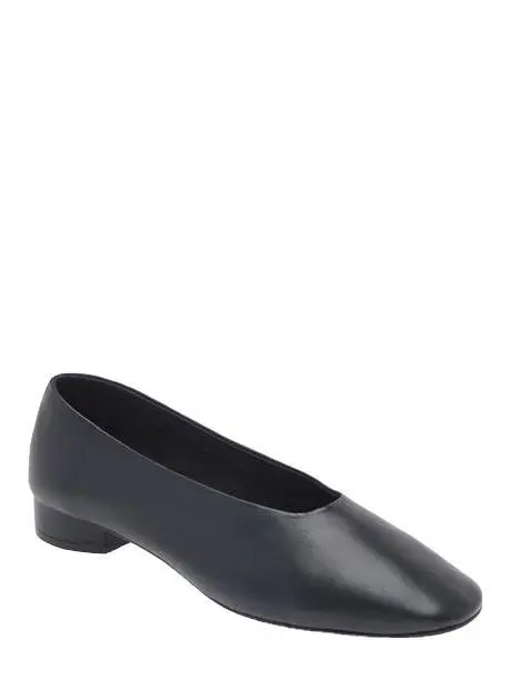 Jeffrey Campbell Trustee Leather Pumps - Navy