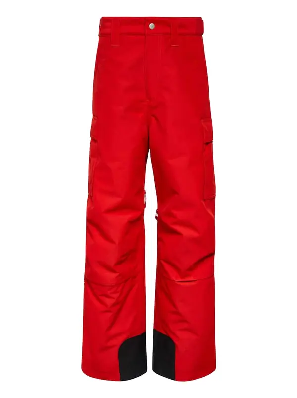 Balenciaga 3b Sports Icon Ski Cargo Pants - Red
