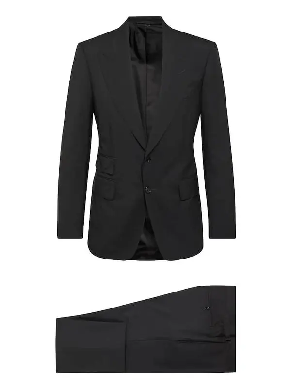 TOM FORD Shelton Wool Suit - Black