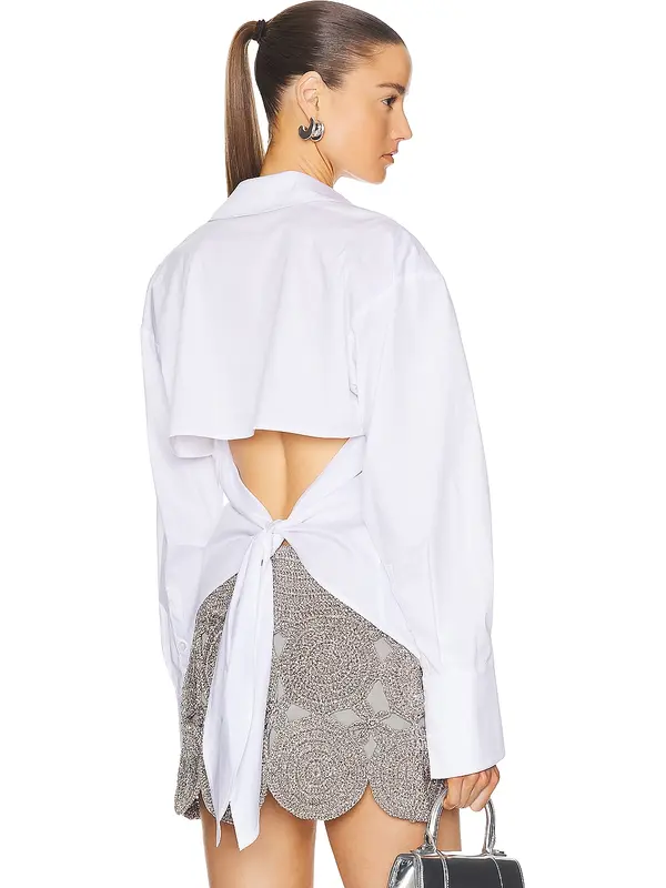 SIMONMILLER Loch Button-up Shirt - Macadamia