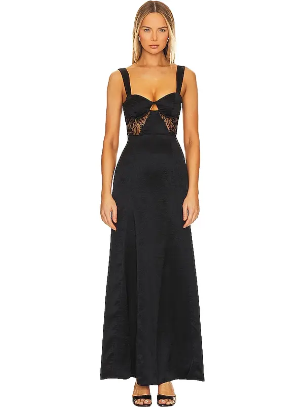 Majorelle Mariella Gown - Black